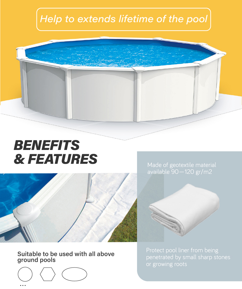 OEM STARMATRIX Ground Sheet Suitable For All Above-ground Pools ...